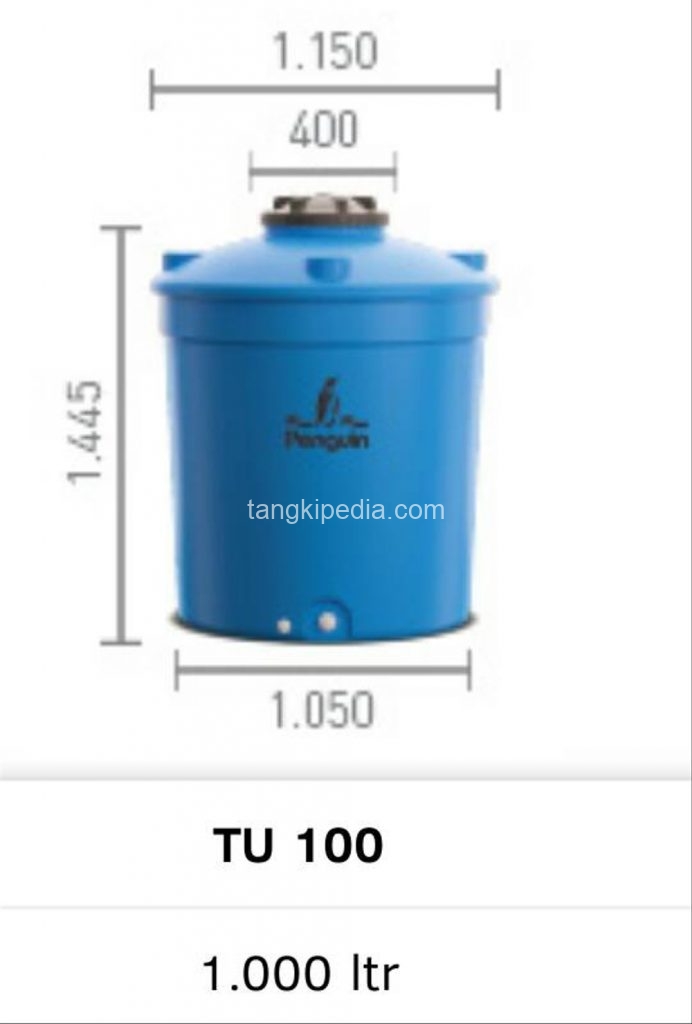 Distributor Tangki Penguin EcoTank TU100 1000 Liter | Agen Tangki Air ...